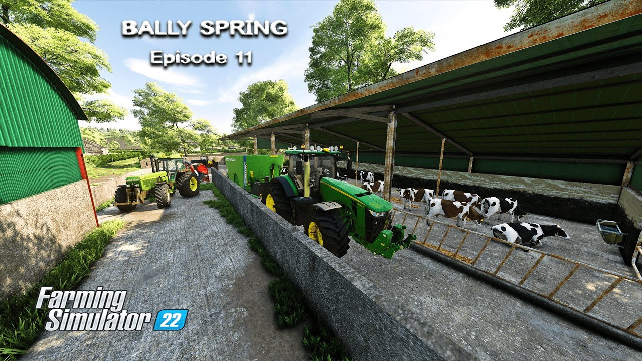 Buying First Cows, Mixing Food for Cows, Selling Maize Silage | Bally ...