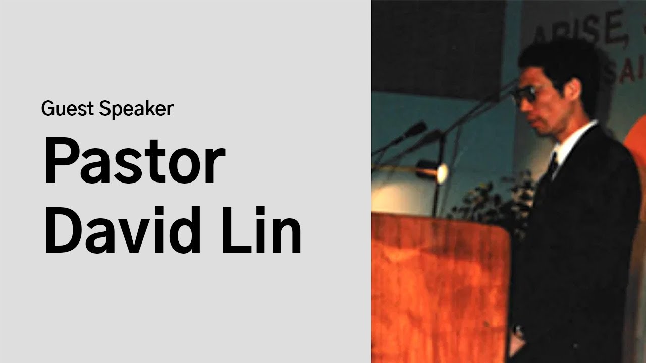Guest Speaker David Lin | 10/29/2025 - YouTube