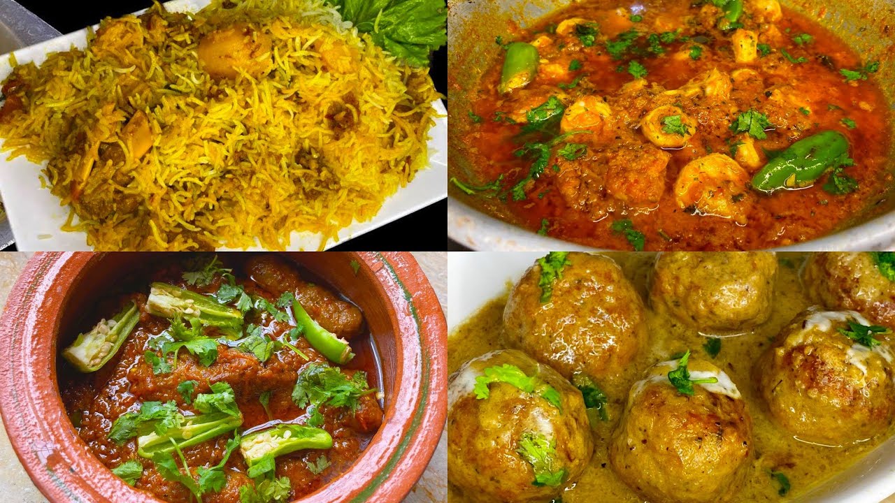 4 Must Try Dinner Recipes For Ramadan ️Mutton Biryani | Malai Kofta ...