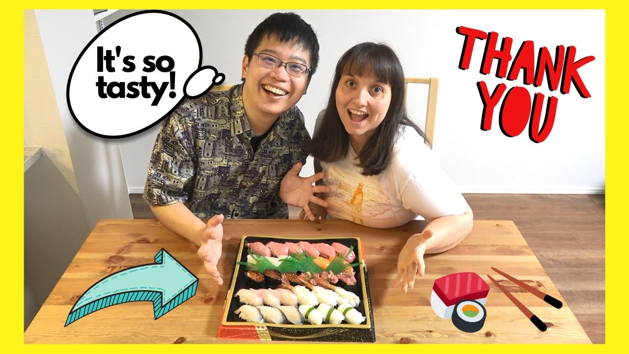 Amazing Sushi Taste Test! (OVER 1000 SUBSCRIBERS THANKS) | 【SUB ITA ...