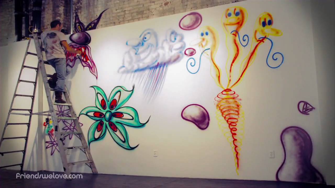 Kenny Scharf, Artist :: AXIS - YouTube