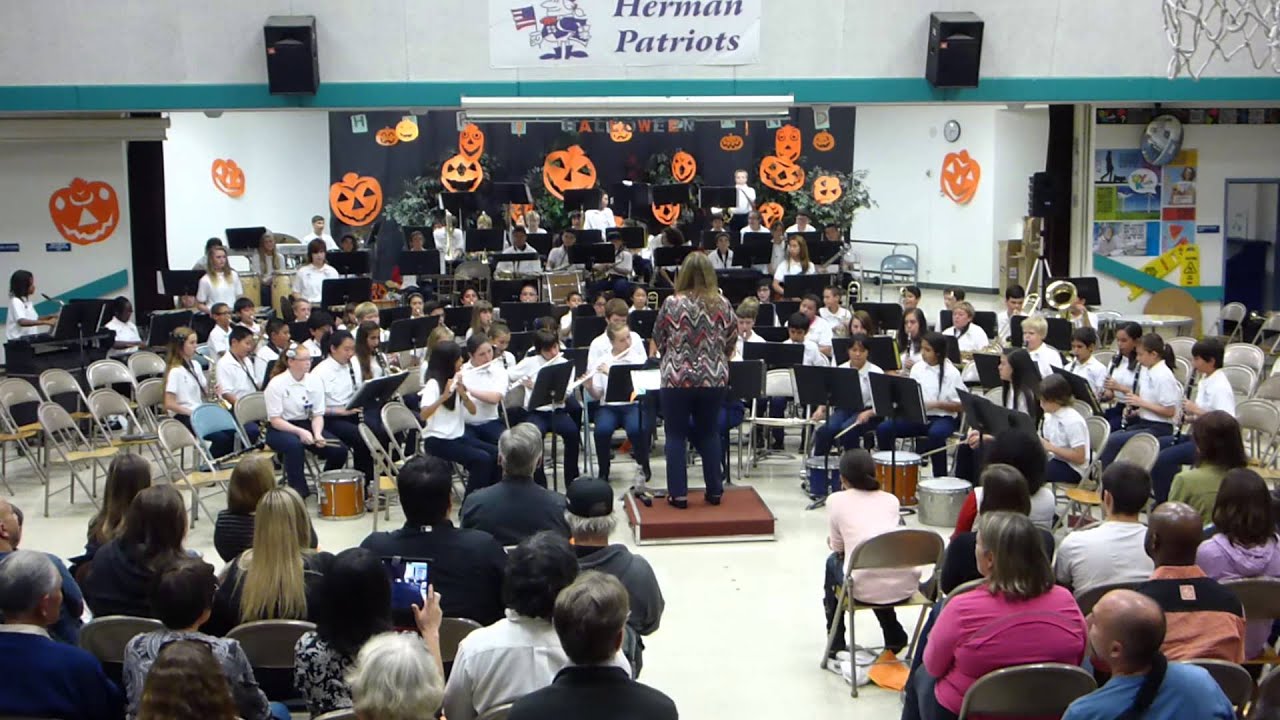 Zombie Stomp - Herman Fall Band Concert 102214 - Beginning Concert Band ...