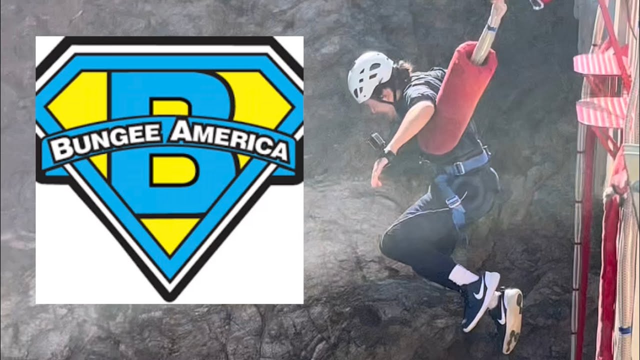 BUNGEE JUMPING, BUNGEE AMERICA! JUMPING OFF A DA MN BRIDGE GONE WRONG ...