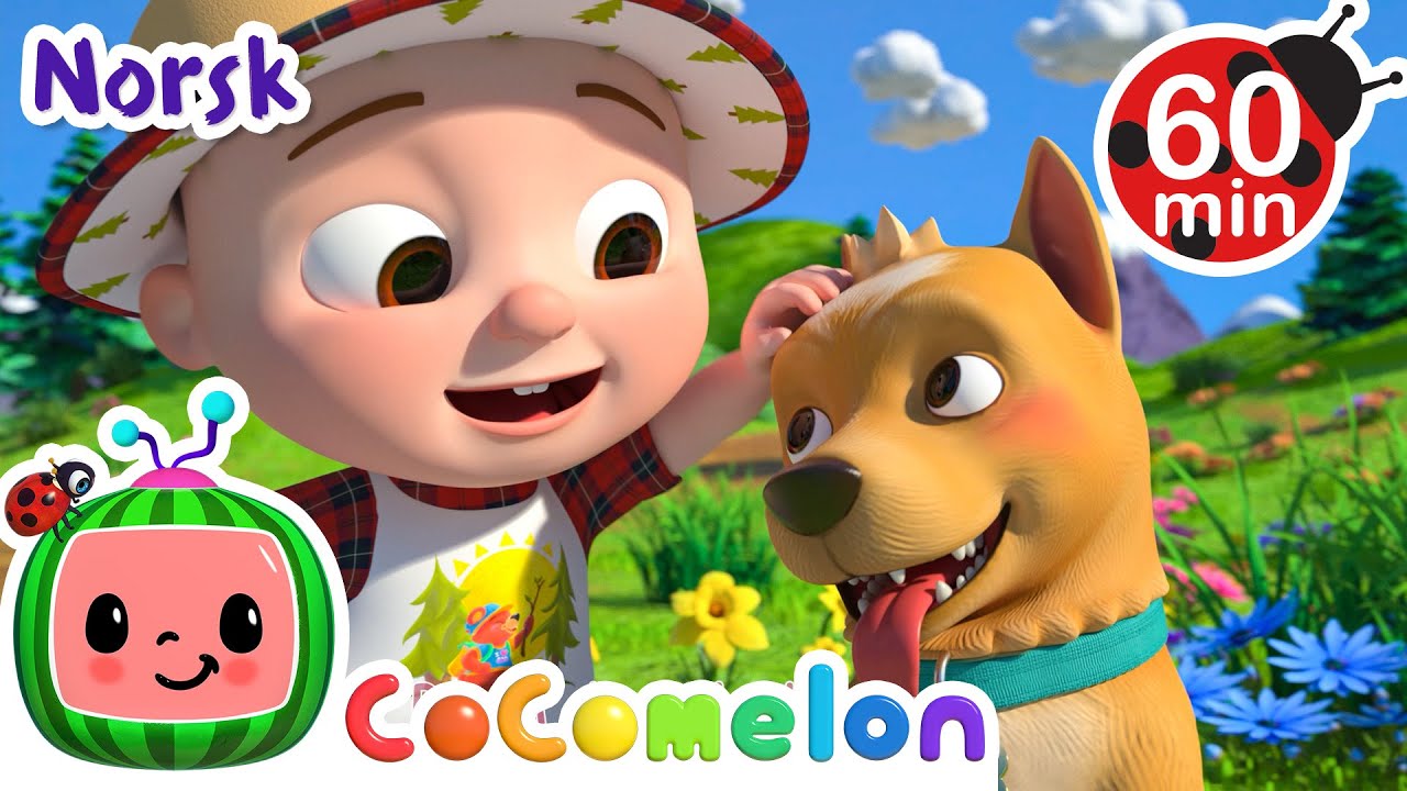 Jeg elsker fjellet | CoComelon Norsk | Tegneserier og barnerim for barn ...