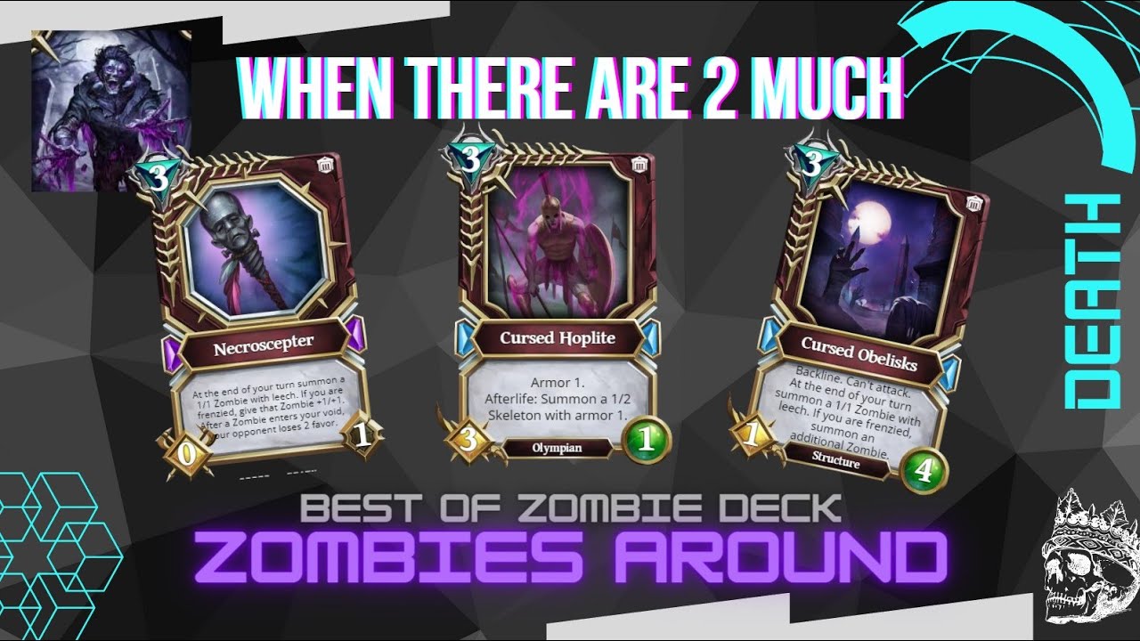 When there are too much zombies around, best of budget zombie deck, GG ...