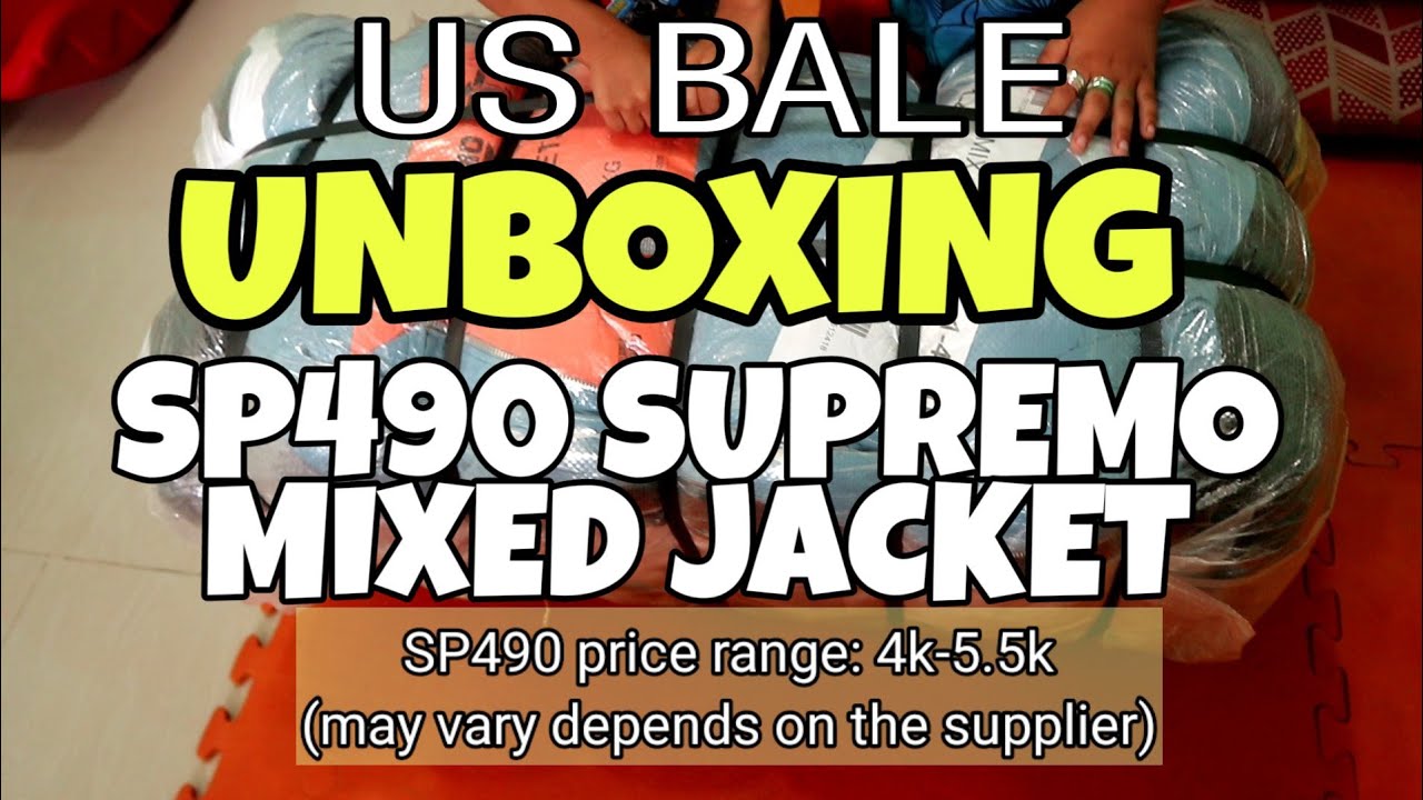 UNBOXING US BALE SP490 MIXED JACKET SUPREMO, PANALO O TALO? - YouTube