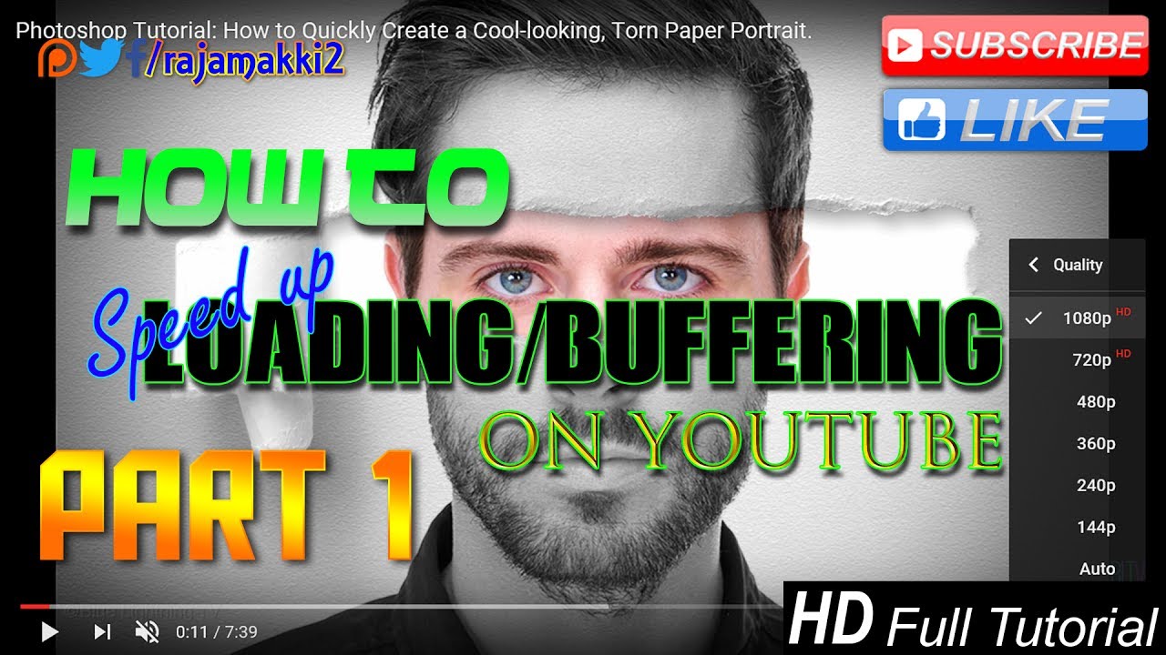 How to Speed up YouTube video buffering/loading (EASY), Part 1 - YouTube