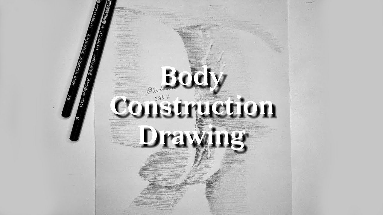 Body Construction Drawing / Female drawing / drawing practice / 6x ...