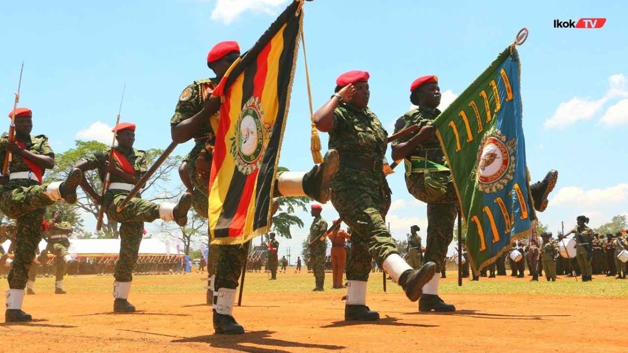 Uganda Army Women Display A Fantastic Woman's Day Celebrations Parade ...