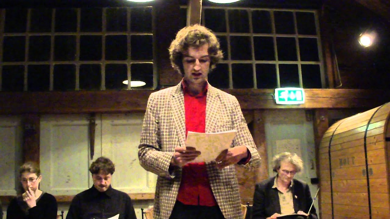 Kasper Jansen Vorlesebuhne 17 september - YouTube