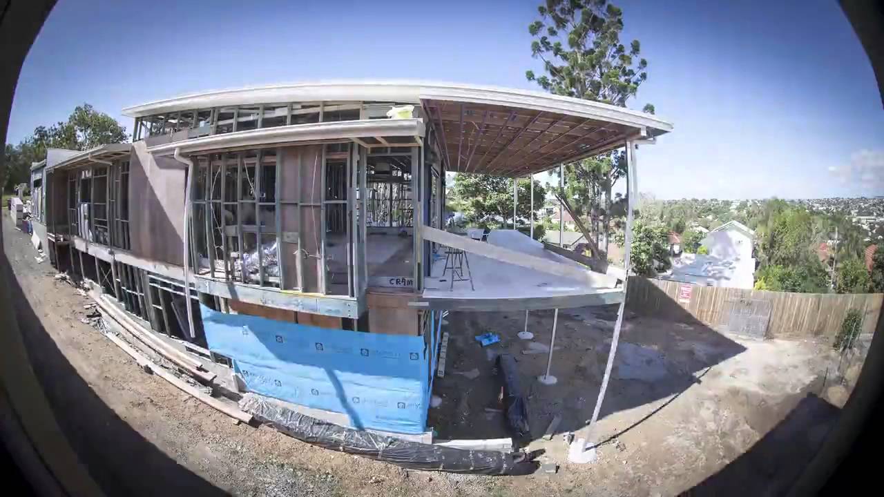 New house build time-lapse camera | Cramb Constructions - YouTube