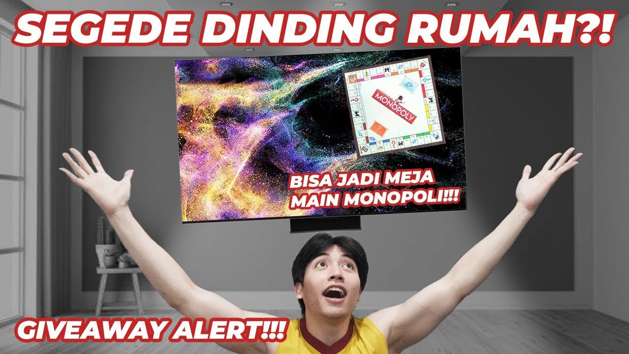 BELI TV BARU BUAT GAMING ROOM!!! GIVEAWAY ALERT!!! - YouTube