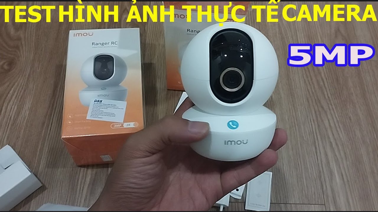 TEST HÌNH ẢNH THỰC TẾ CHẤT LƯỢNG CAMERA #IMOU 5MP 3k GK2CP-5C0WR - YouTube