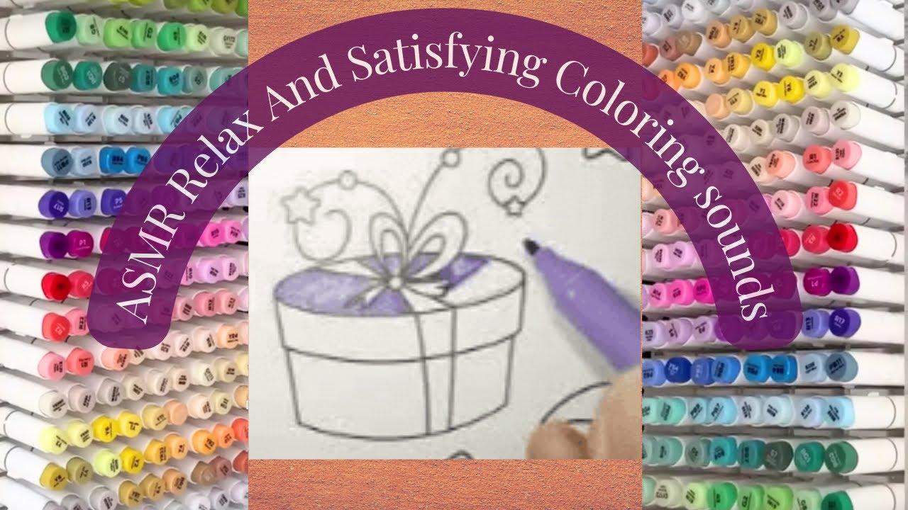 10 Minutes Oddly Satisfying ||Relaxing colouring||ASMR Colouring all ...