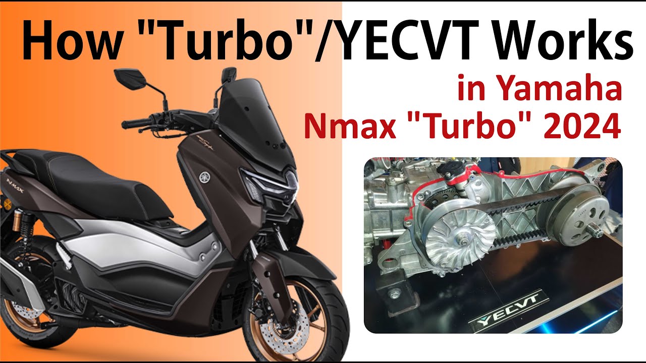 How "Turbo"/YECVT works in Yamaha Nmax "Turbo" 2024 - YouTube