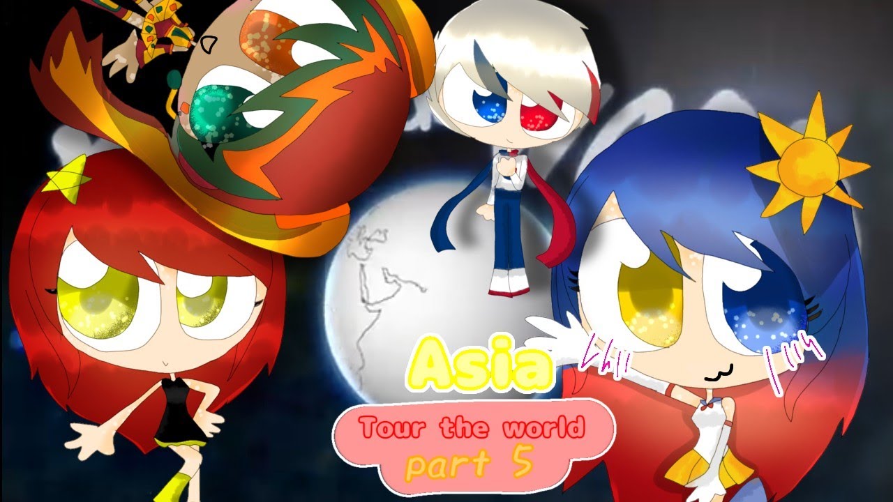Tour the world Part 5 -Asia 🧡 💫 ft. @Mikylathereal_Landmark ...
