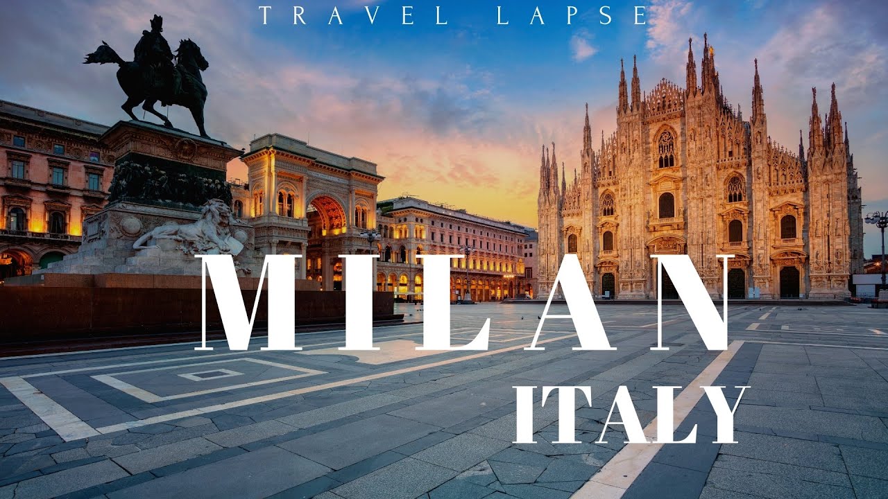 Milan 🇮🇹 Italy City Tour | Milan is known as the economic heart of ...