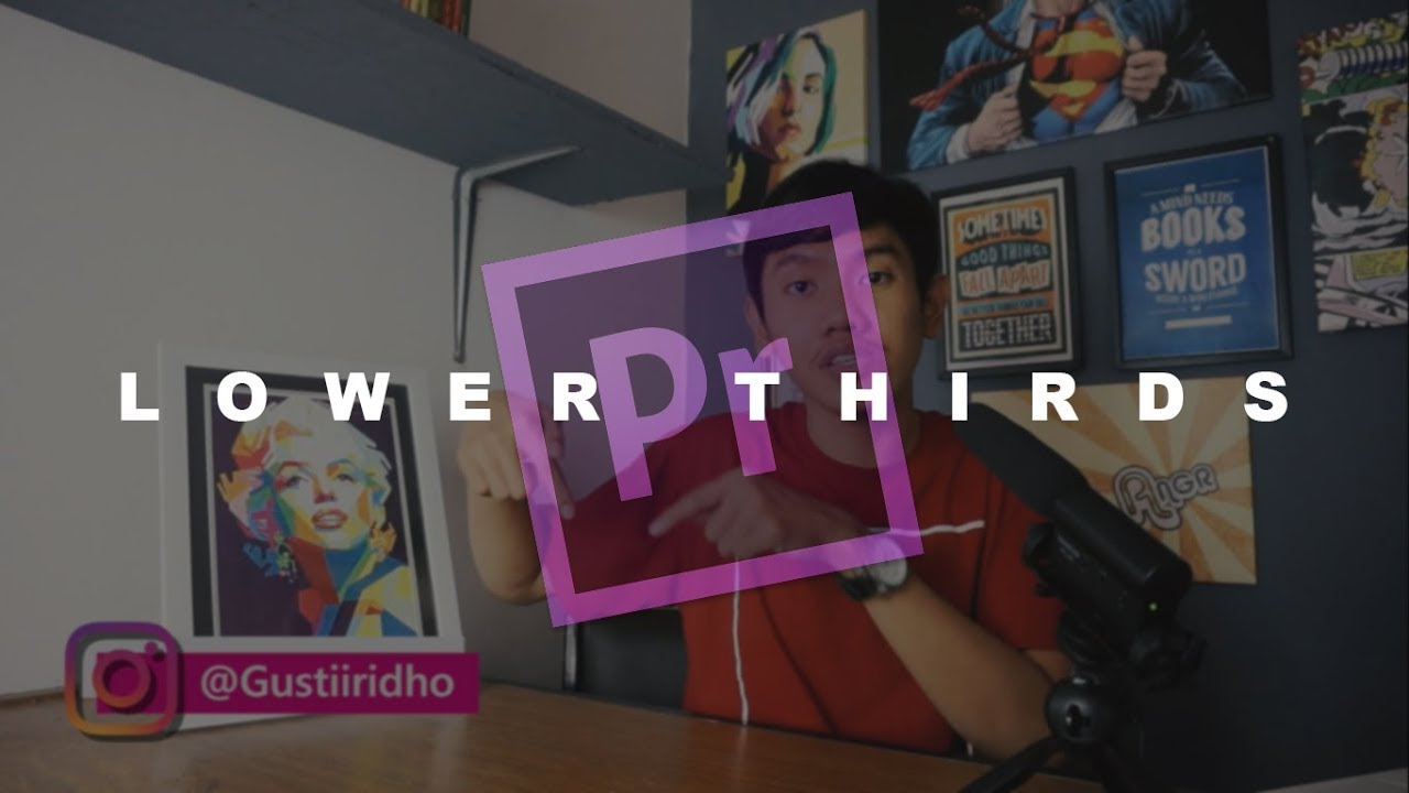 Tutorial Animasi Nama "LOWER THIRDS" - Adobe Premiere Pro (Indonesia ...