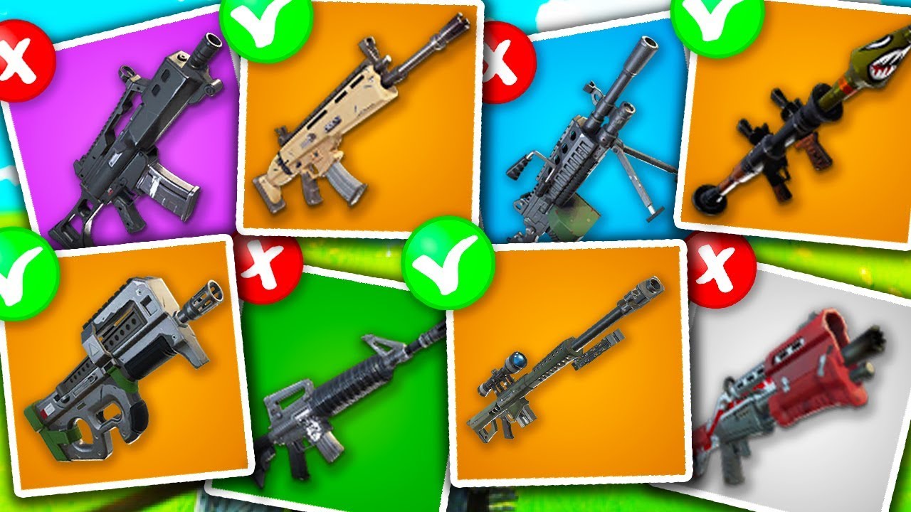 UN SOLO COLORE DI ARMI PER TUTTI CHALLENGE - Fortnite Battle Royale ITA ...