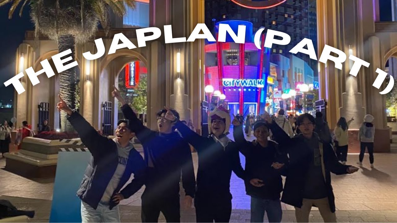 THE JAPLAN PART 1 (USJ, Osaka Castle, Thrifting) - YouTube