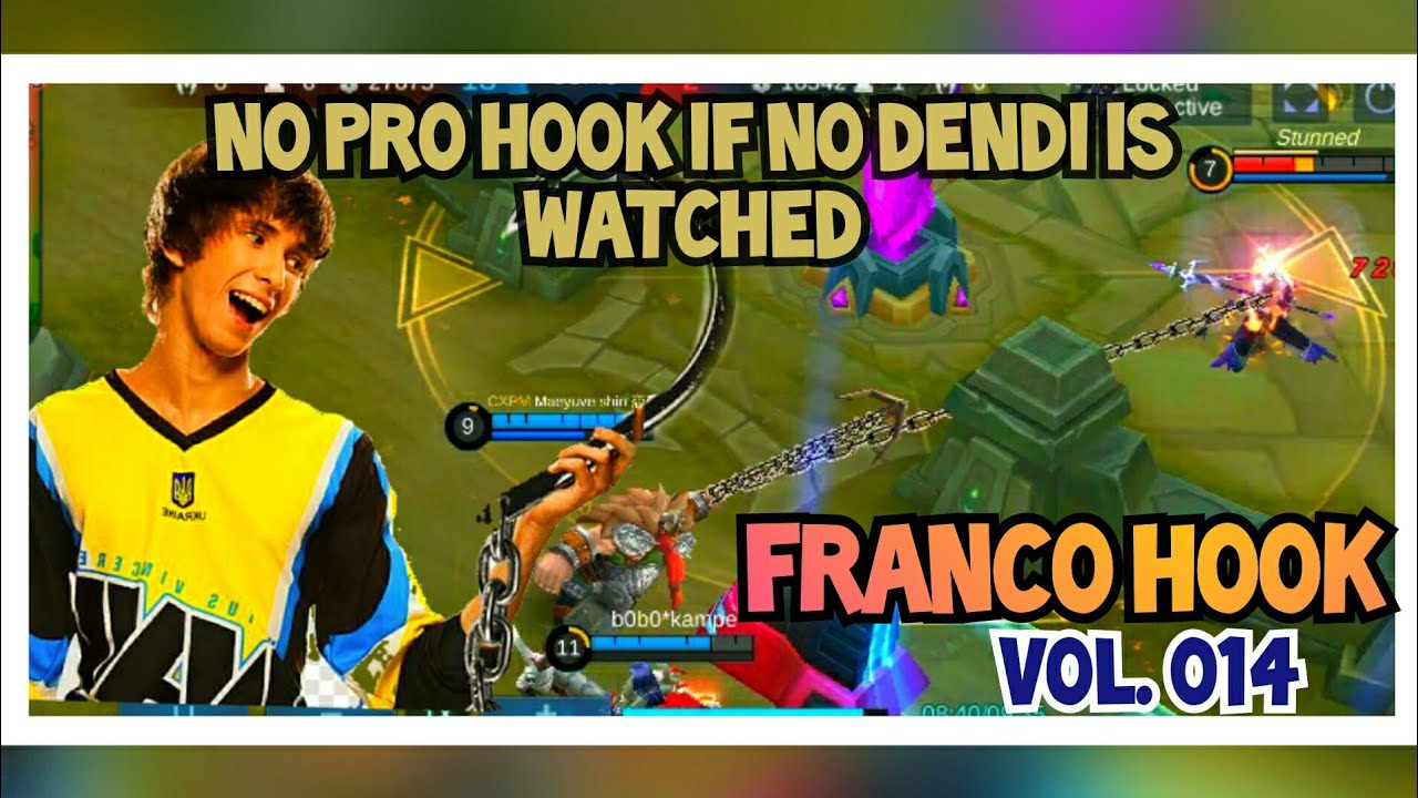 DENDI PUDGE HOOK PLAYING MOBILE LEGENDS Vol. 014 - YouTube