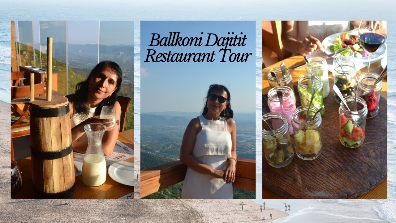 BALCONY OF DAJTI RESTAURANT TOUR with Chef Flamur Hyka | Albania ...