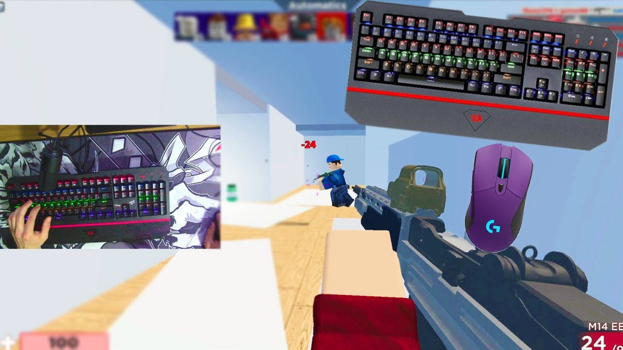 Arsenal and Chill - Roblox Keyboard ASMR - YouTube