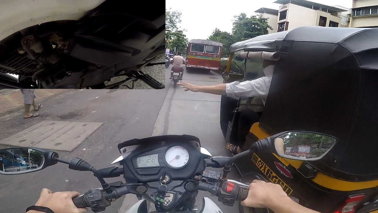 Bike Breakdown in middle of road - YouTube