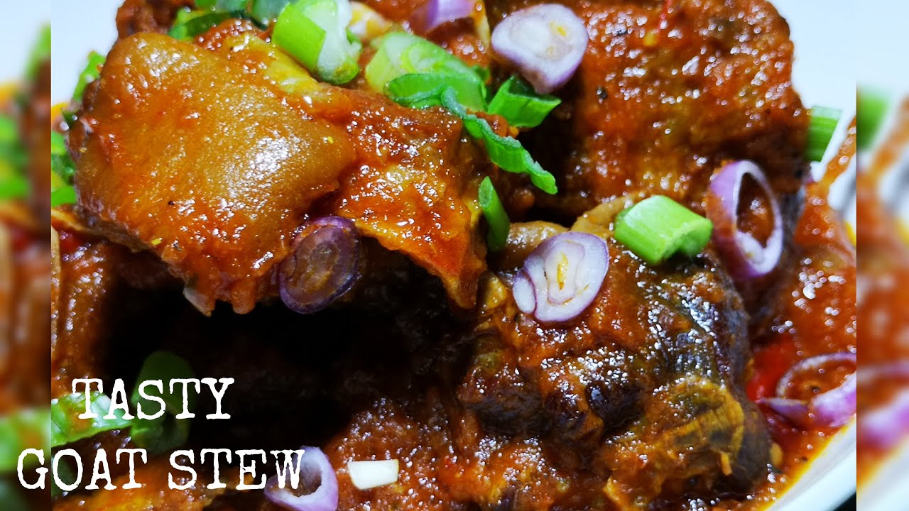 HOW TO MAKE TASTY GOAT MEAT STEW/ SAUCE - YouTube