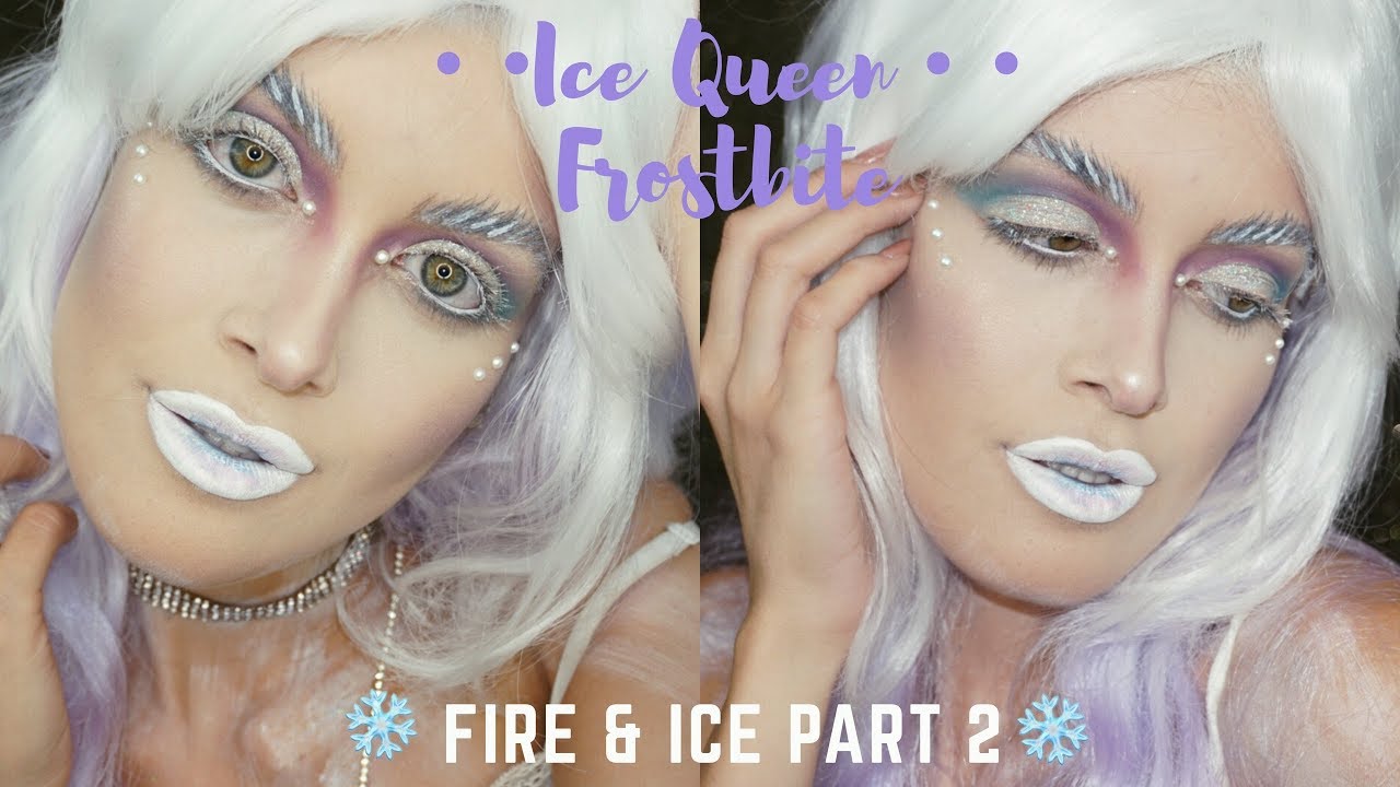 Halloween Makeup 2018: Fire and Ice Part 2 | Ice Queen Makeup | CATANO ...