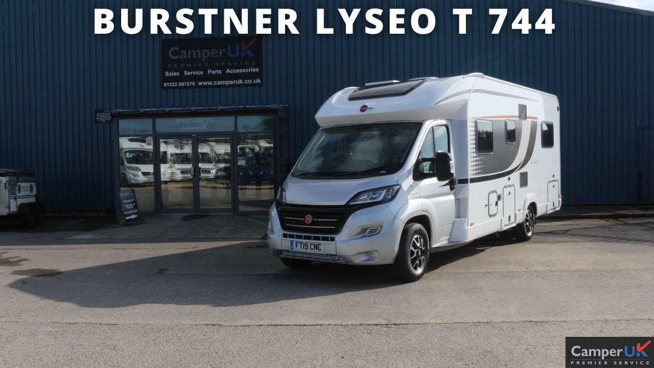 Burstner Lyseo T 744 Motorhome For Sale at Camper UK - YouTube