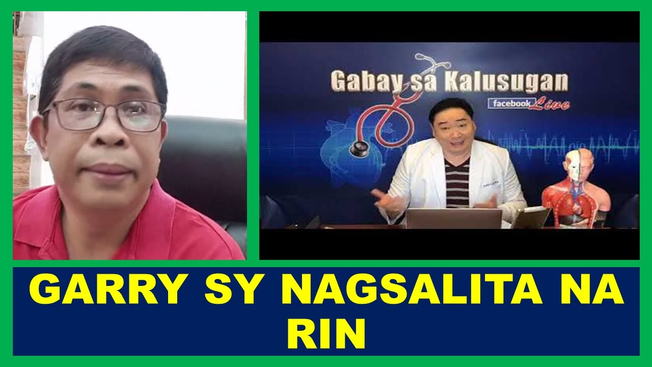 doctor garry sy nag salita na rin - YouTube