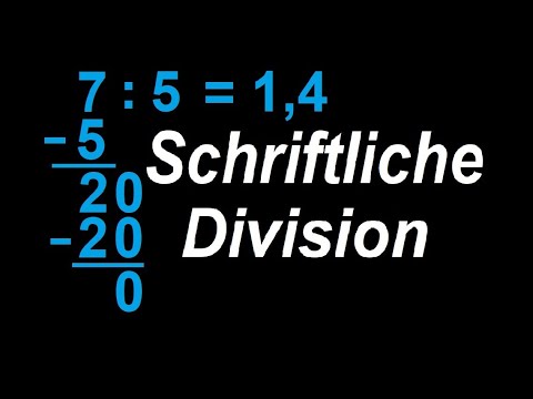 Schriftliche Division (Rechenoperation, Teil 4) (Code Aufgabe, C# ...