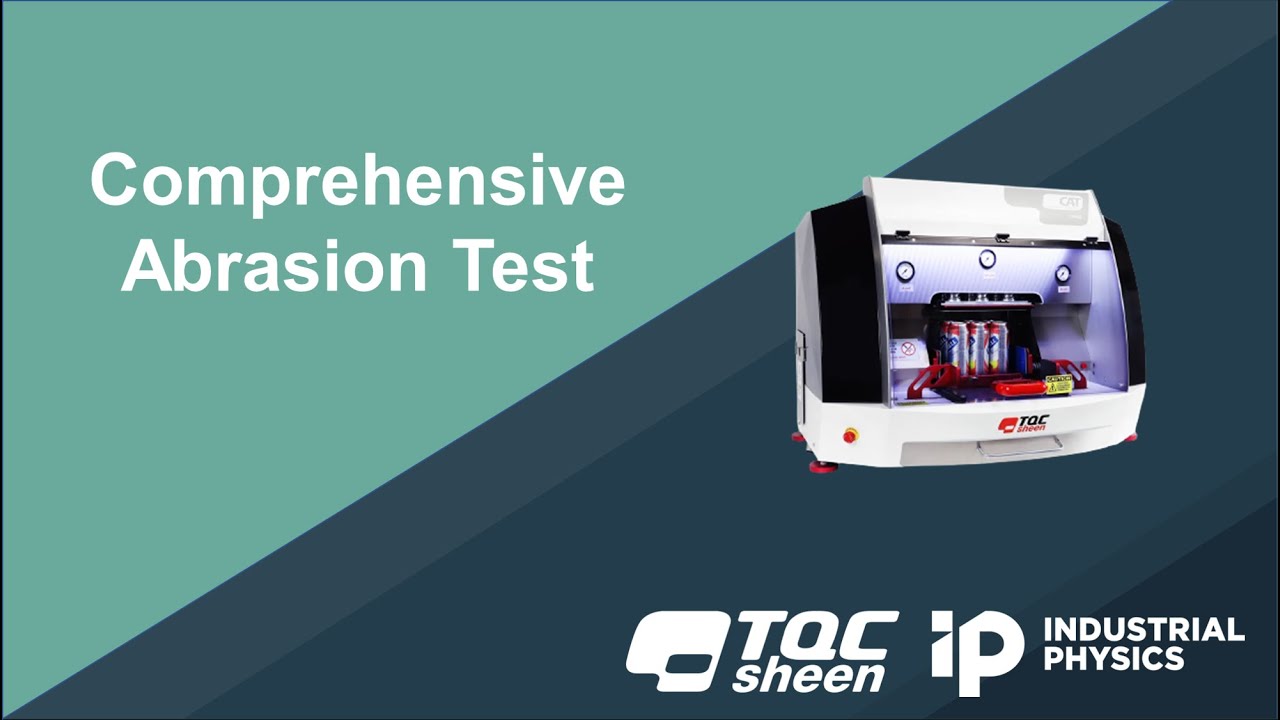 Quality Control: Comprehensive Abrasion Testing by TQC Sheen - YouTube
