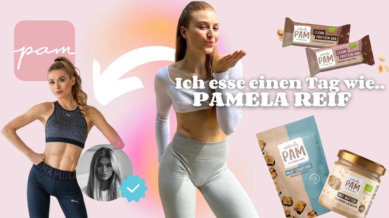 Ich esse 1 Tag wie PAMELA REIF I Fitness Influencer im Test - YouTube