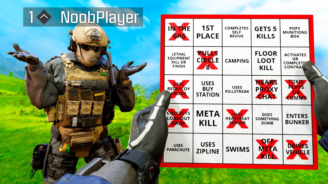 SPECTATING This Player's FIRST GAME In WARZONE BINGO - YouTube