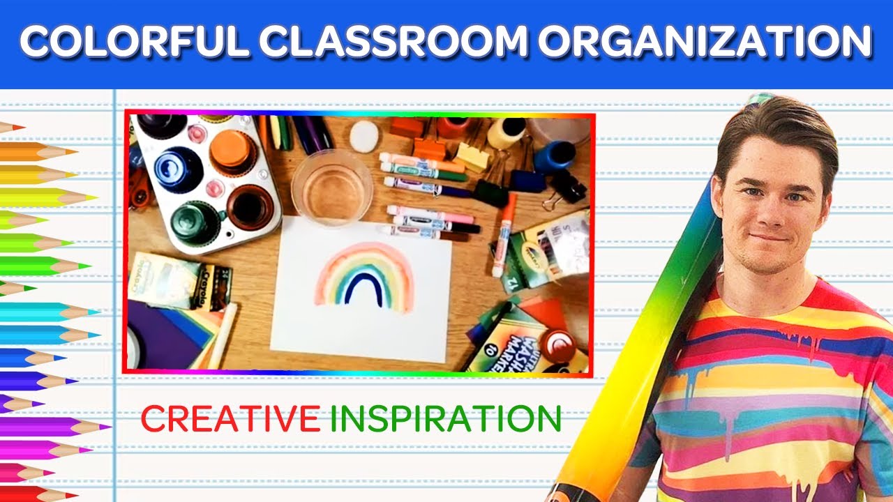 Colorful Classroom Organization | Creative Inspiration for Teachers ...