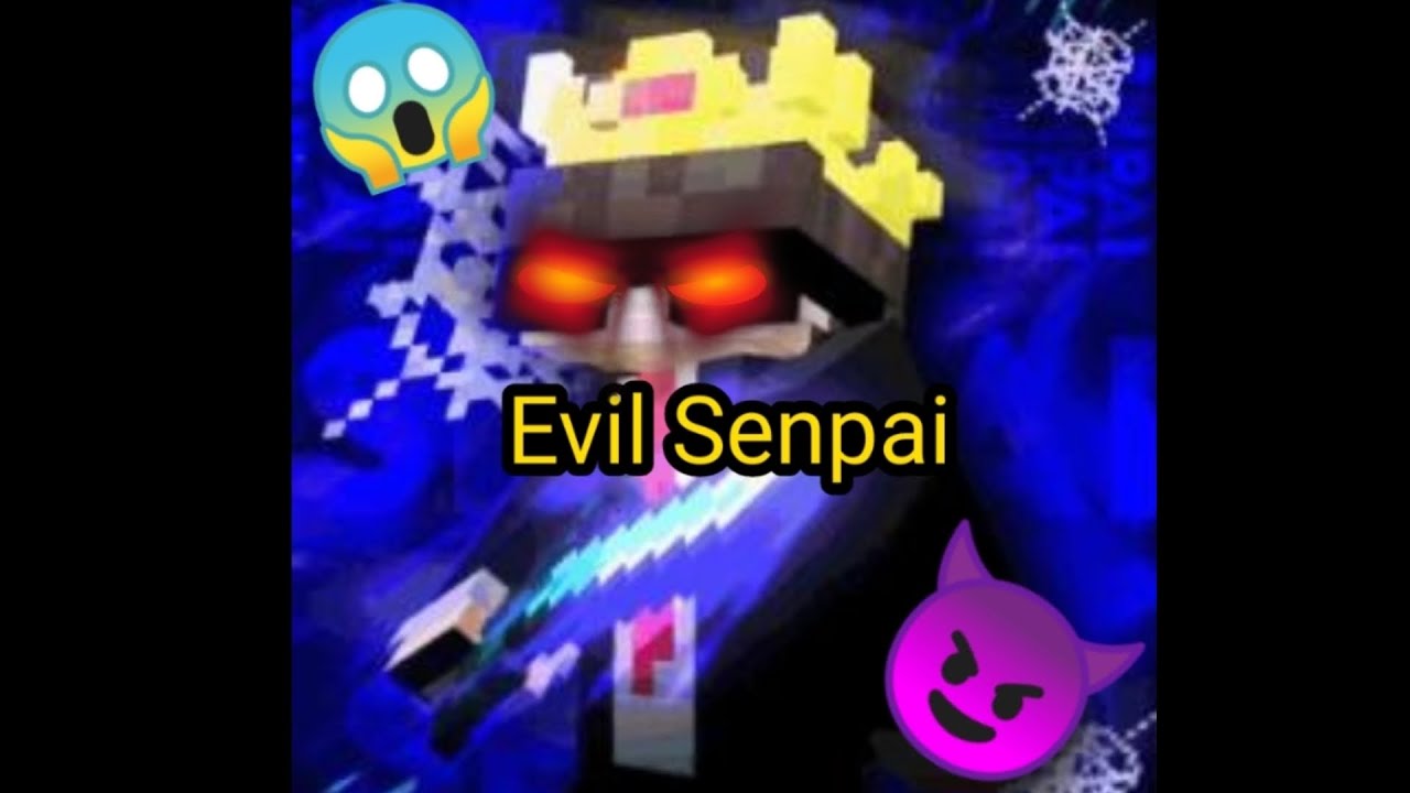 Evil Senpai 😅😱 - YouTube