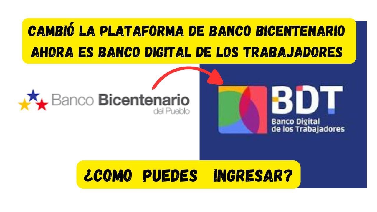 ¿Cómo Ingresar al Banco Digital de los Trabajadores antiguo Banco ...