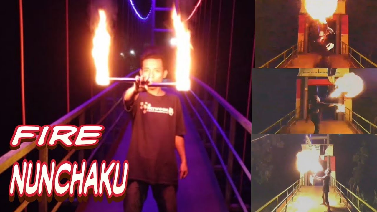Playing Fire Nunchaku - Runako - PSN DOB PENAGA - INDONESIAN NUNCHAKU ...