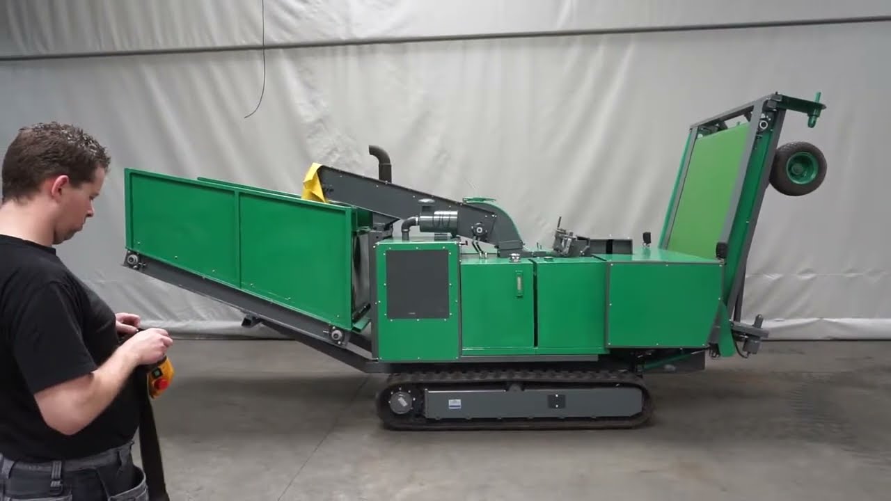 Super Bio Chopper gewasshredder by Hortimat - YouTube