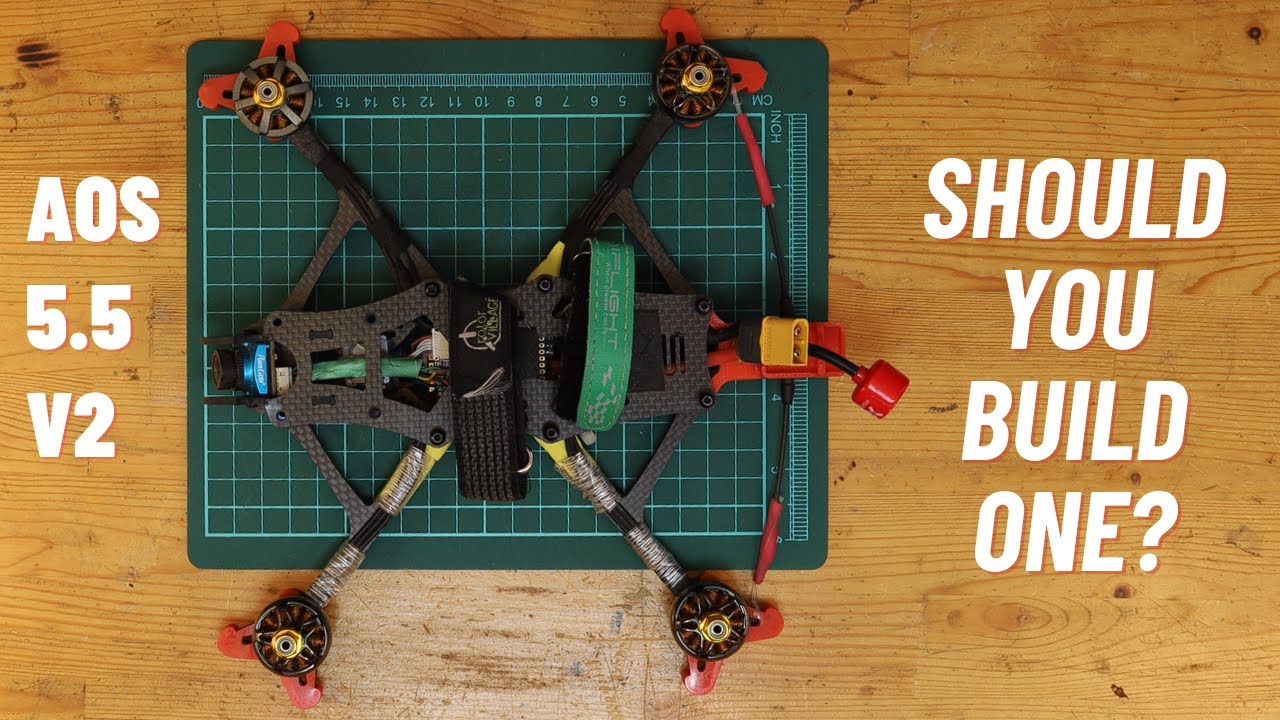 Should I build the AOS 5.5 FPV freestyle frame? - YouTube