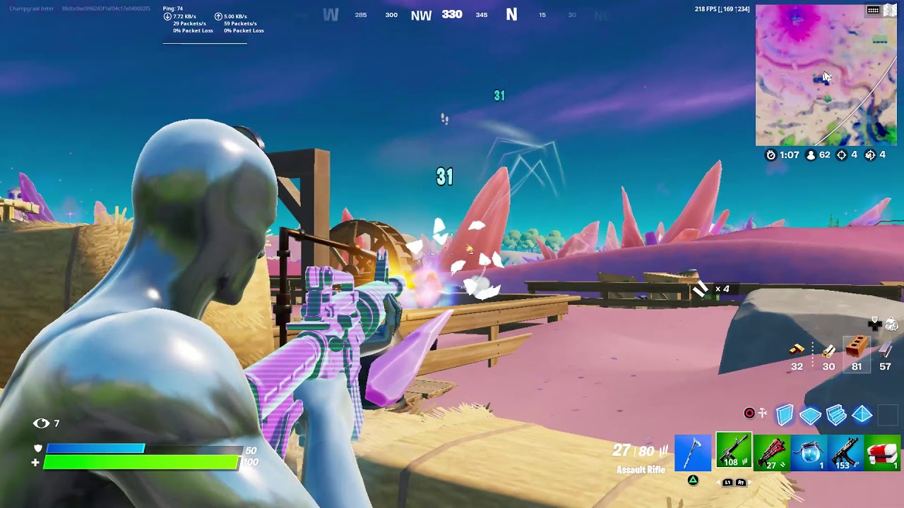 Samara Redway custom with 7 kills @SamaraRedway - YouTube