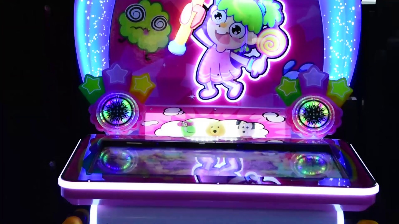 big temper arcade hit pat game machine - YouTube