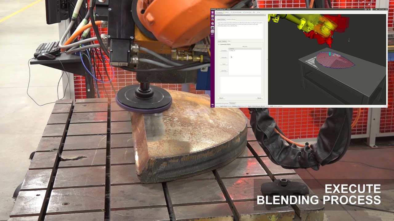 Robotic Blending Milestone 4 Technology Demonstration - YouTube