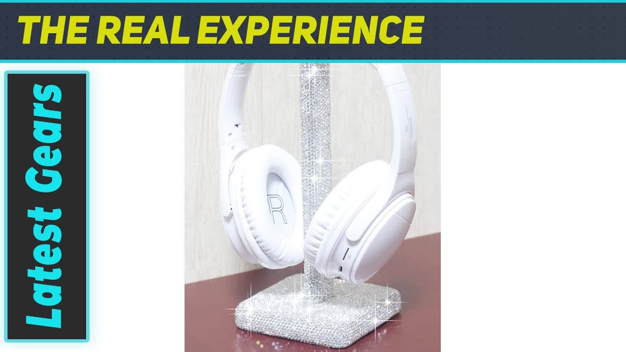 Luxurious Crystal Headphone Stand Review - YouTube