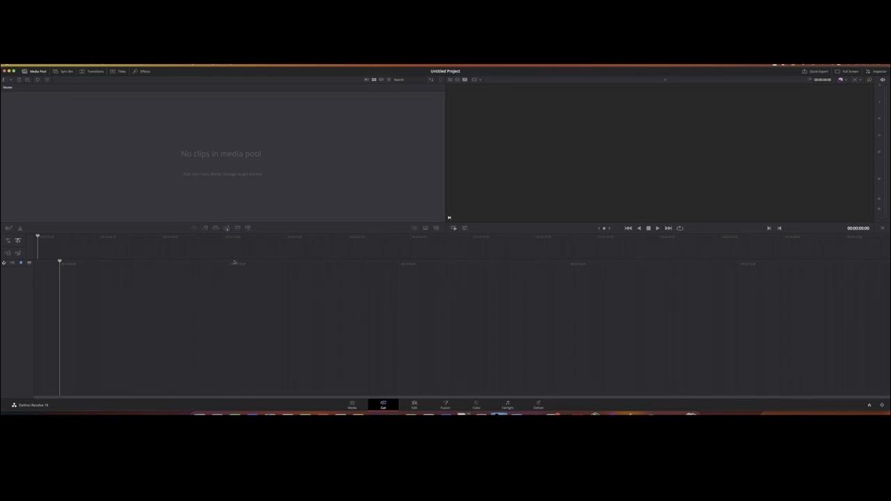 How to Split and Delete a Scene in DaVinci Resolve 18 Explained in Under a Minute - YouTube