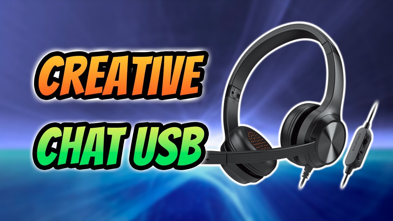Creative Chat USB - Auriculares POLIVALENTES 🔥 - YouTube