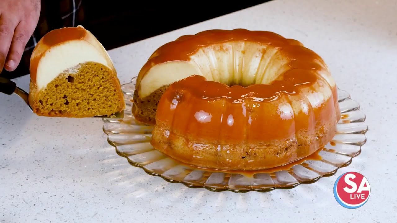 Baking pumpkin chocoflan with Chicano Eats | SA Live | KSAT 12 - YouTube