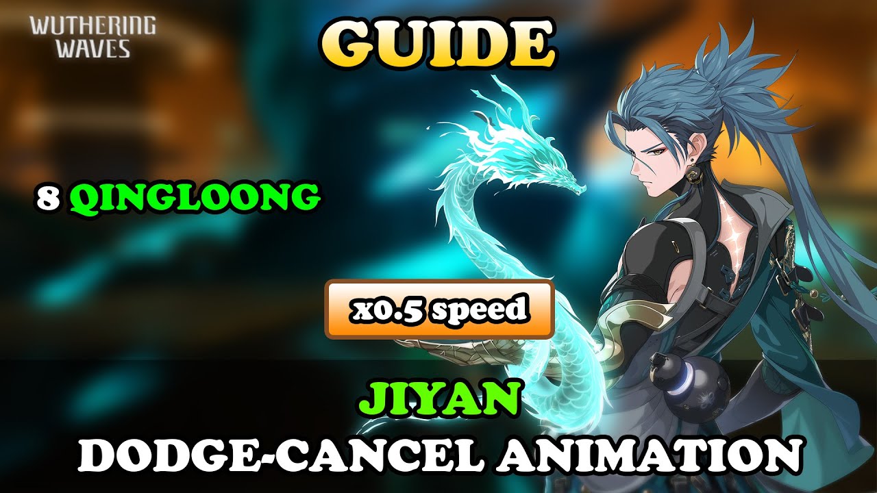 Guide | Jiyan Dodge-cancel Animation [ Wuthering Waves ] - YouTube